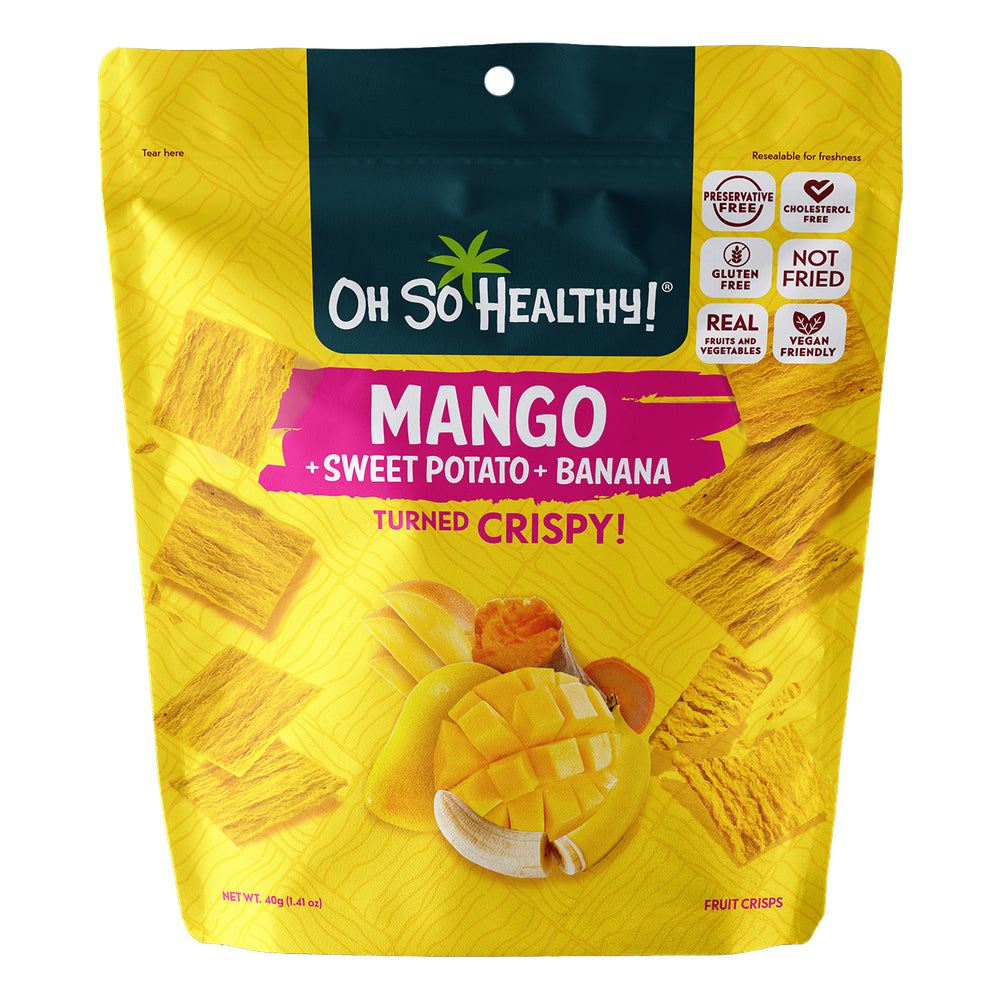 Oh So Healthy! – Mango Sweet Potato Banana Crisps | Real Food PH