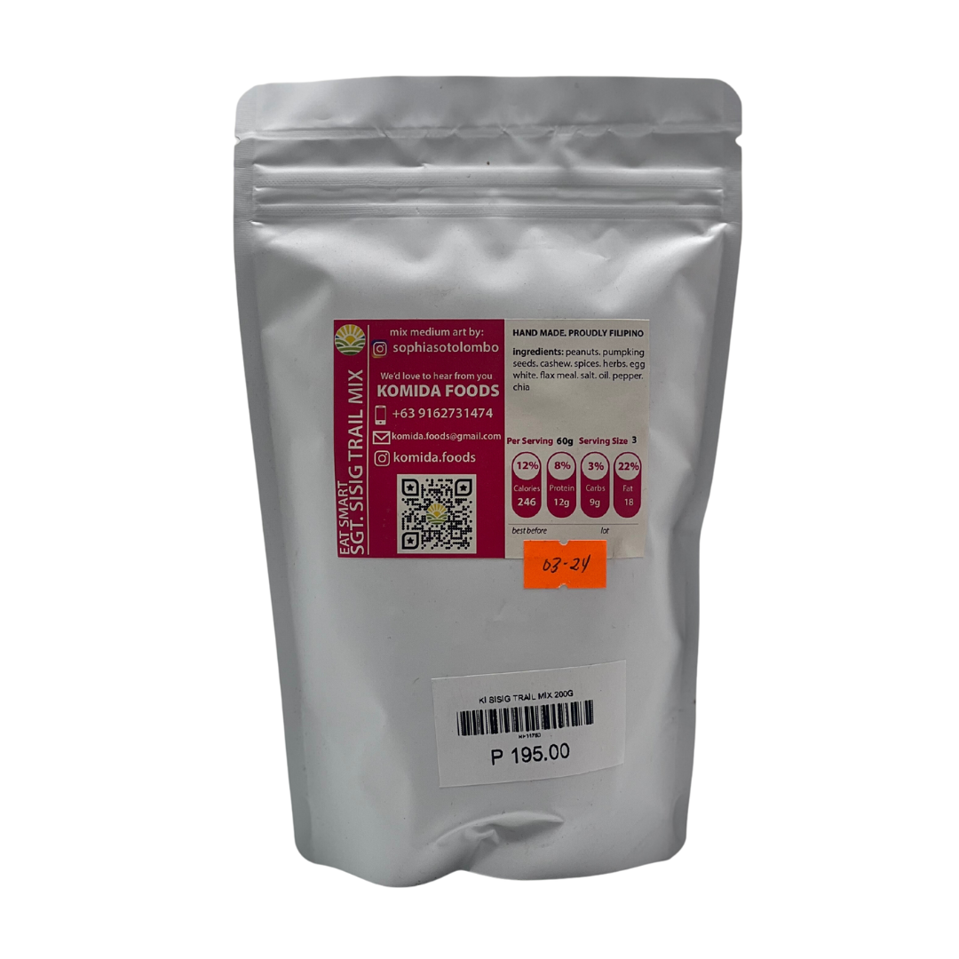 Komida Foods — Sgt. Sisig Trail Mix | Real Food PH