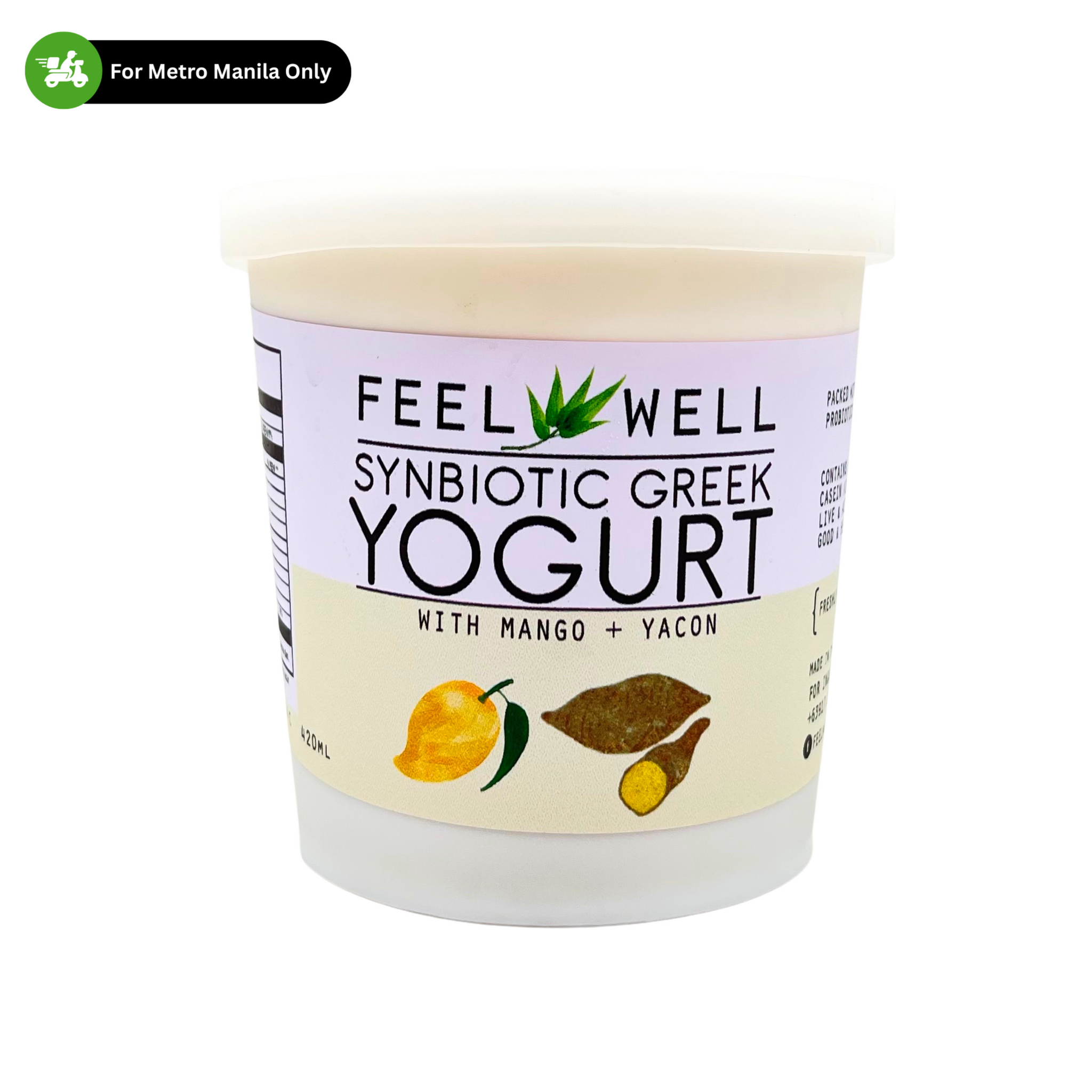 Feel Well - Greek Yogurt with Mango & Yacon | Real Food PH