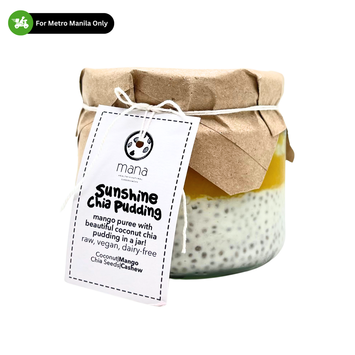 Mana Bites – Sunshine Chia Pudding | Real Food PH