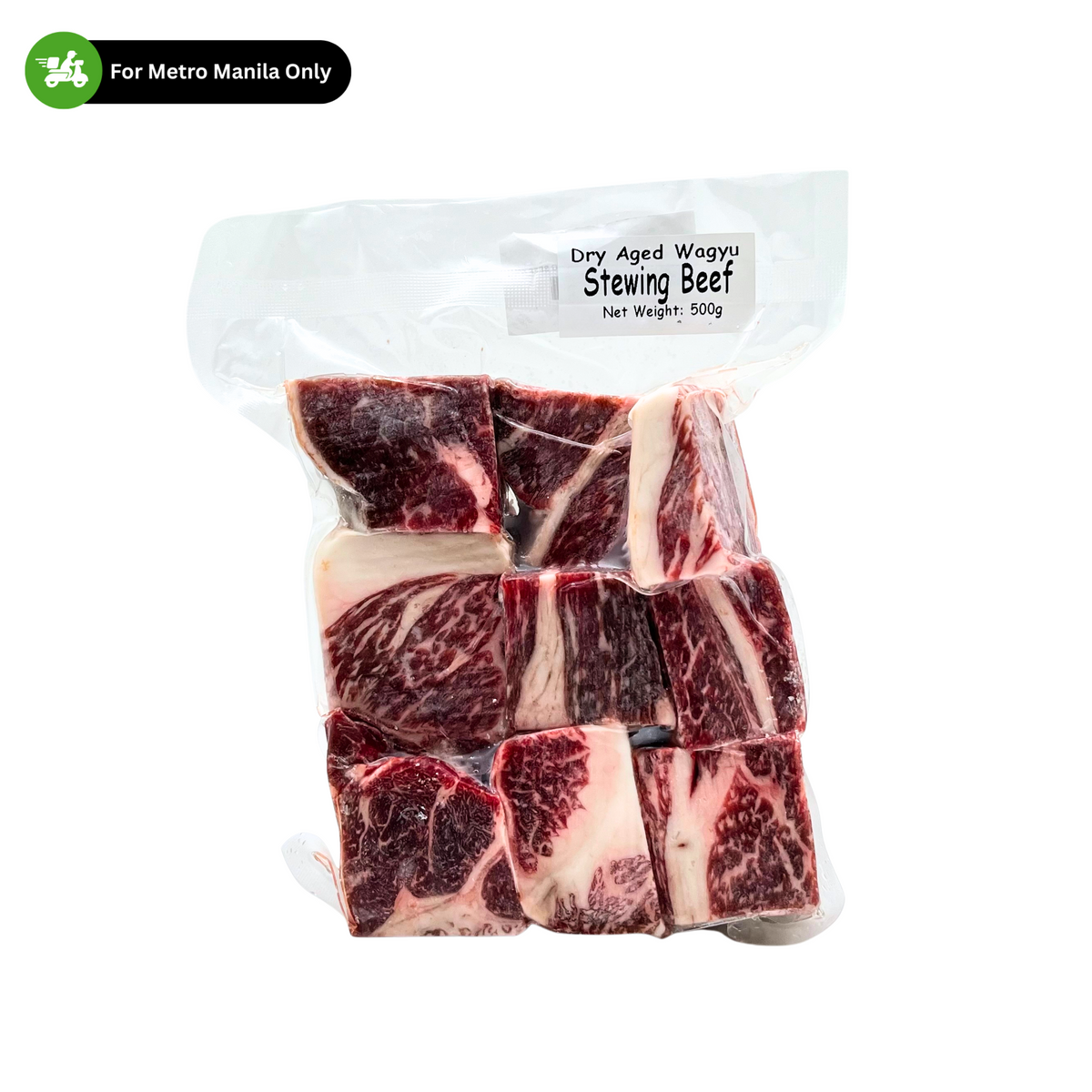 Kitayama – Dry Aged Wagyu Stewing Beef (Neck Meat Cubed) | Real Food PH