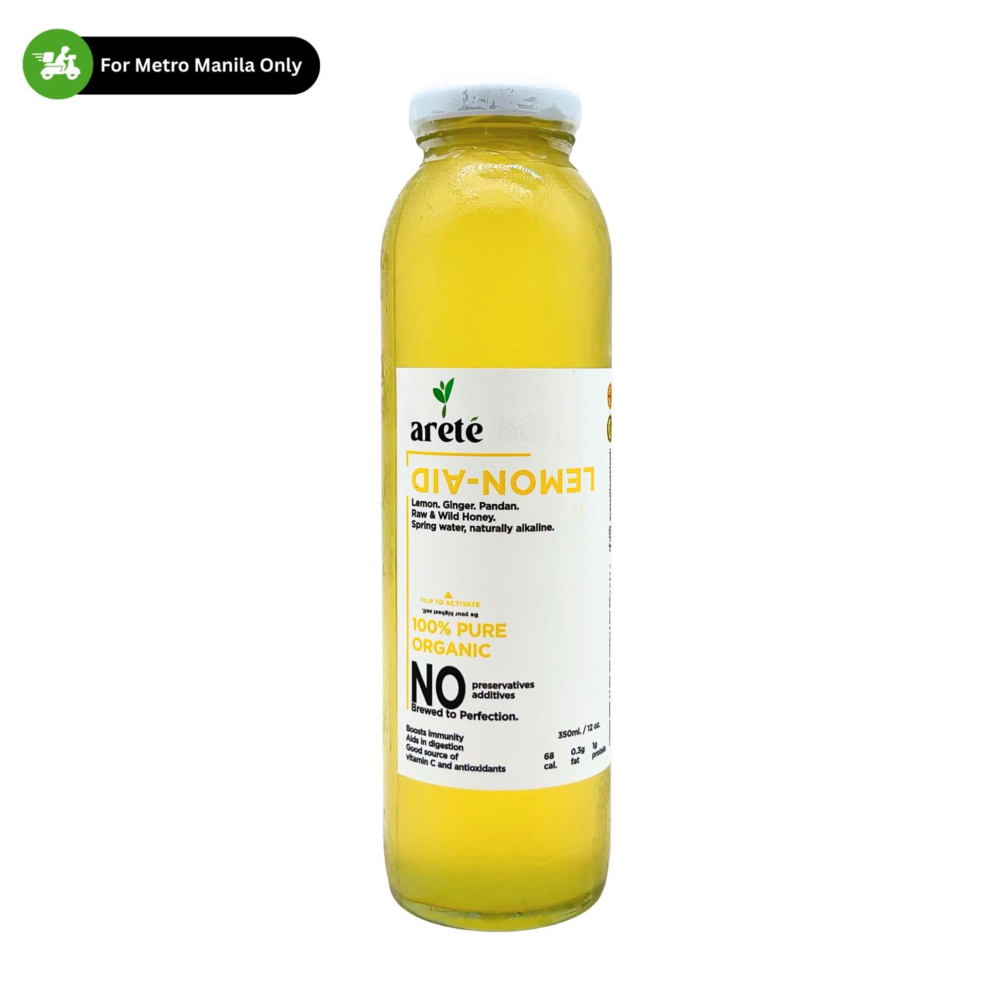 Arete Lifestyle - Lemon-Aid Cold Pressed Juice | Real Food PH