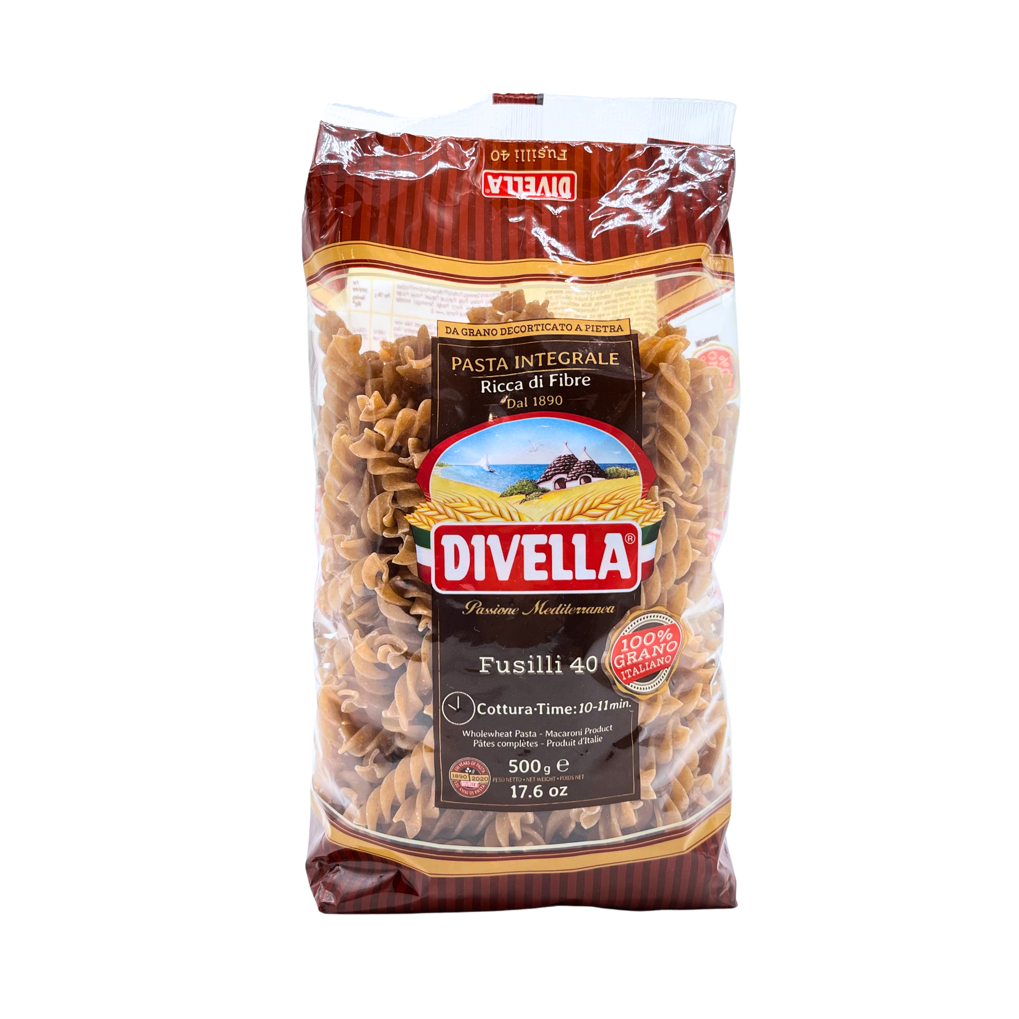 Divella — Whole Wheat Fusilli Pasta | Real Food PH