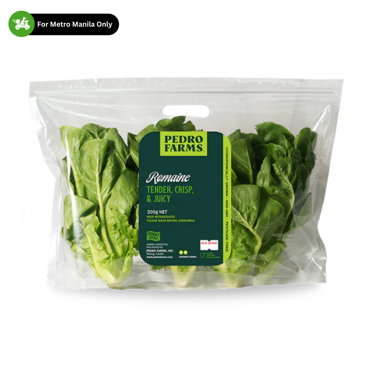 Pedro Farms — Romaine | Real Food PH