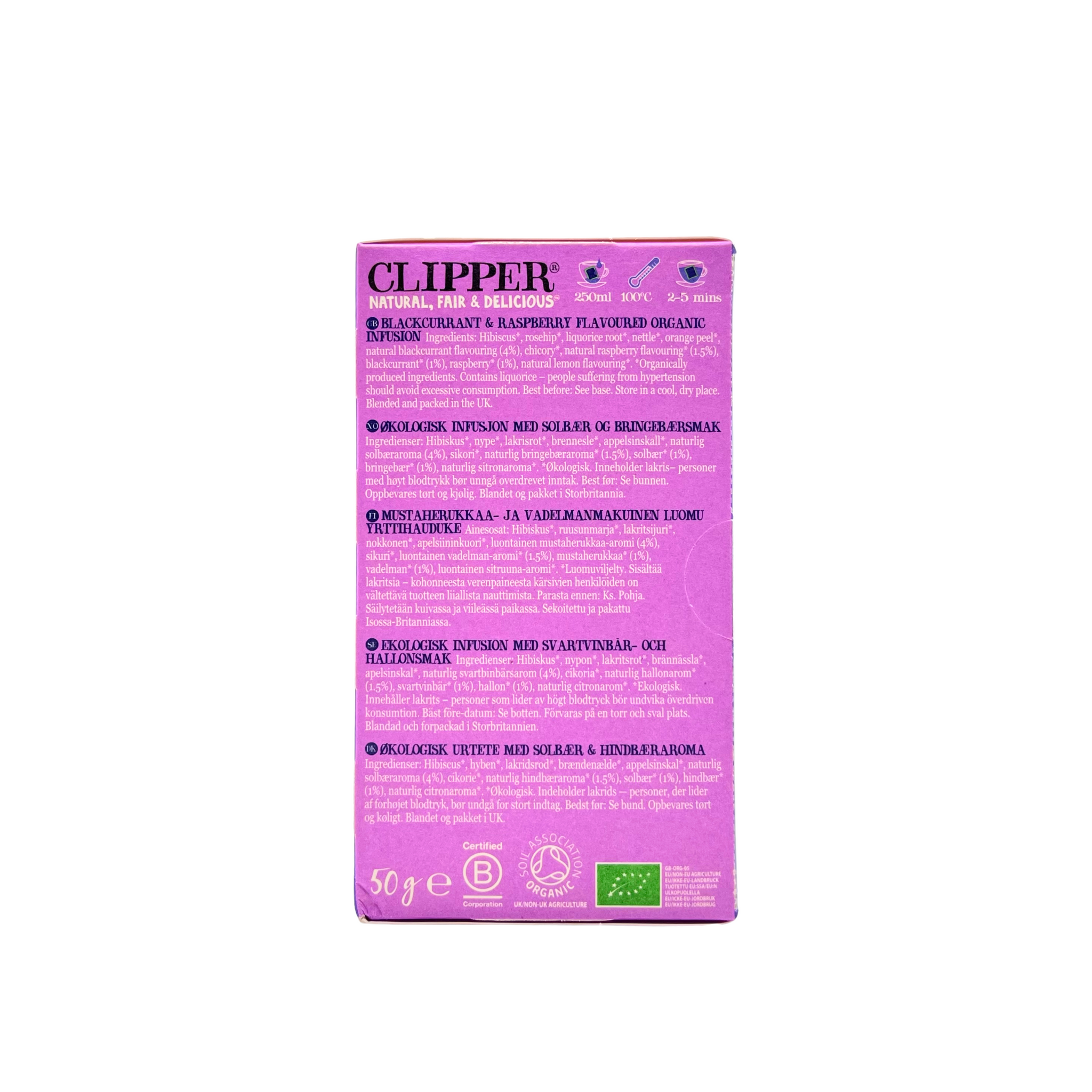 Clipper Tea - Organic Berry Burst | Real Food PH