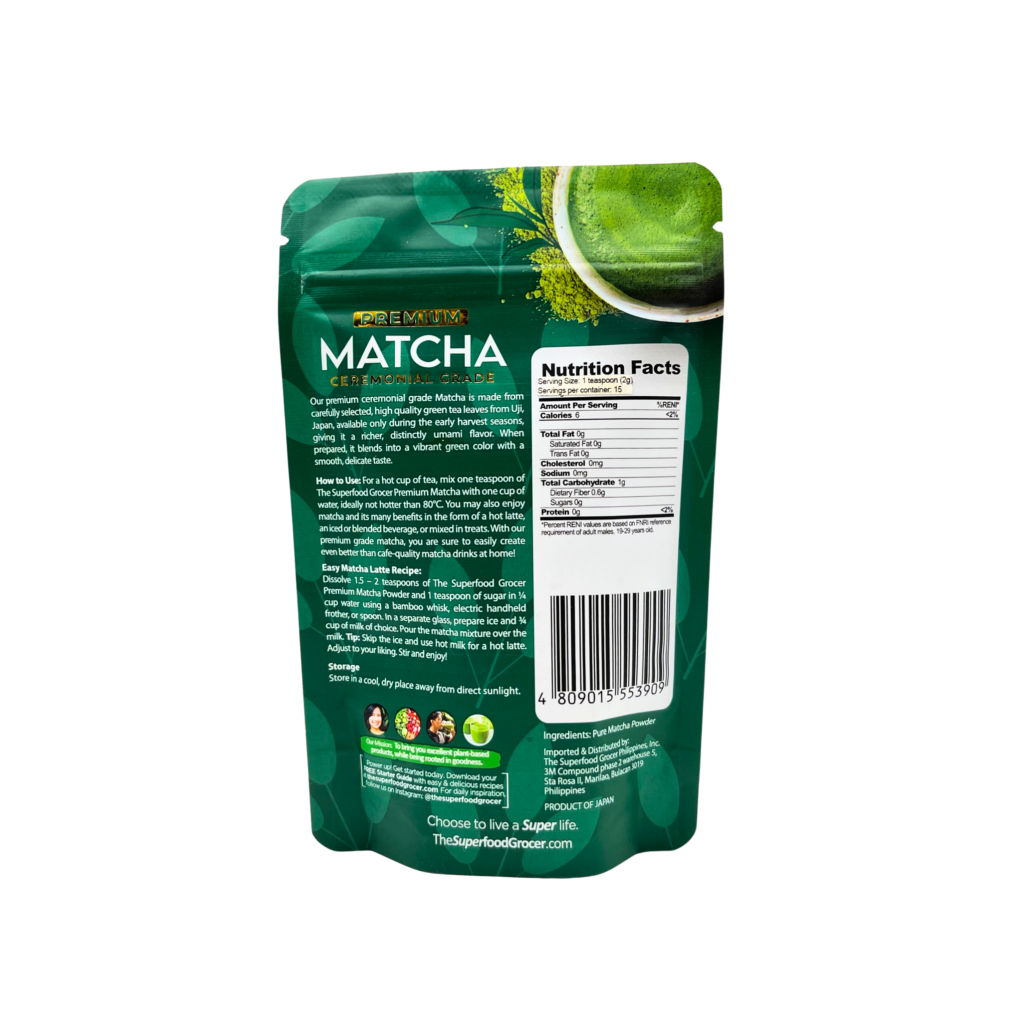 The Superfood Grocer - Premium Matcha Powder | Real Food PH