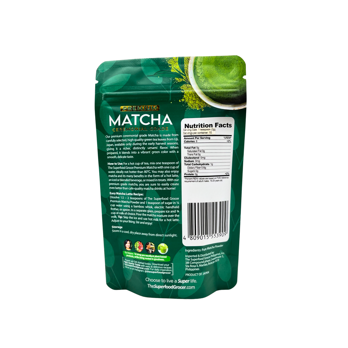 The Superfood Grocer - Premium Matcha Powder | Real Food PH