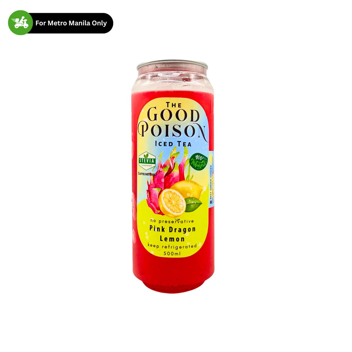 The Good Poison - Pink Dragon Lemon Iced Tea | Real Food PH