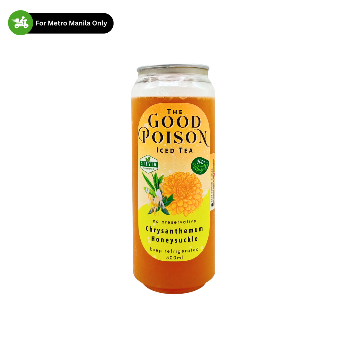The Good Poison - Chrysanthemum Iced Tea 500ml | Real Food PH