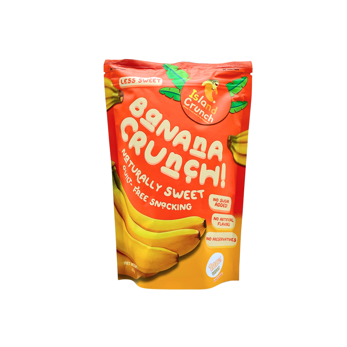 Island Crunch - Banana Crunch 65g | Real Food PH