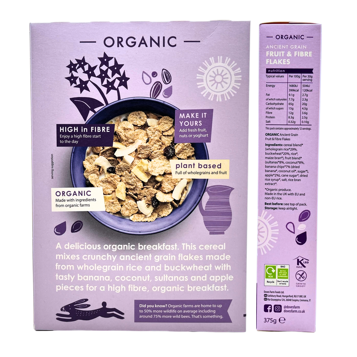 Doves Farm - Ancient Grain Fruit & Fiber Flakes | Real Food PH