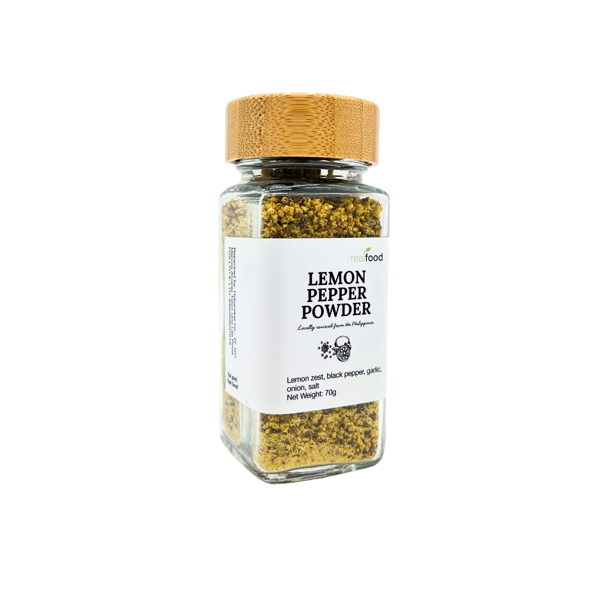 Real Food PH - Lemon Pepper Powder