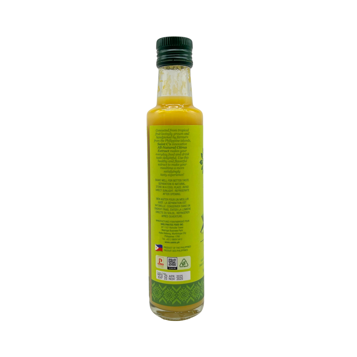 Saint C – Calamansi Puree 250ml | Real Food PH
