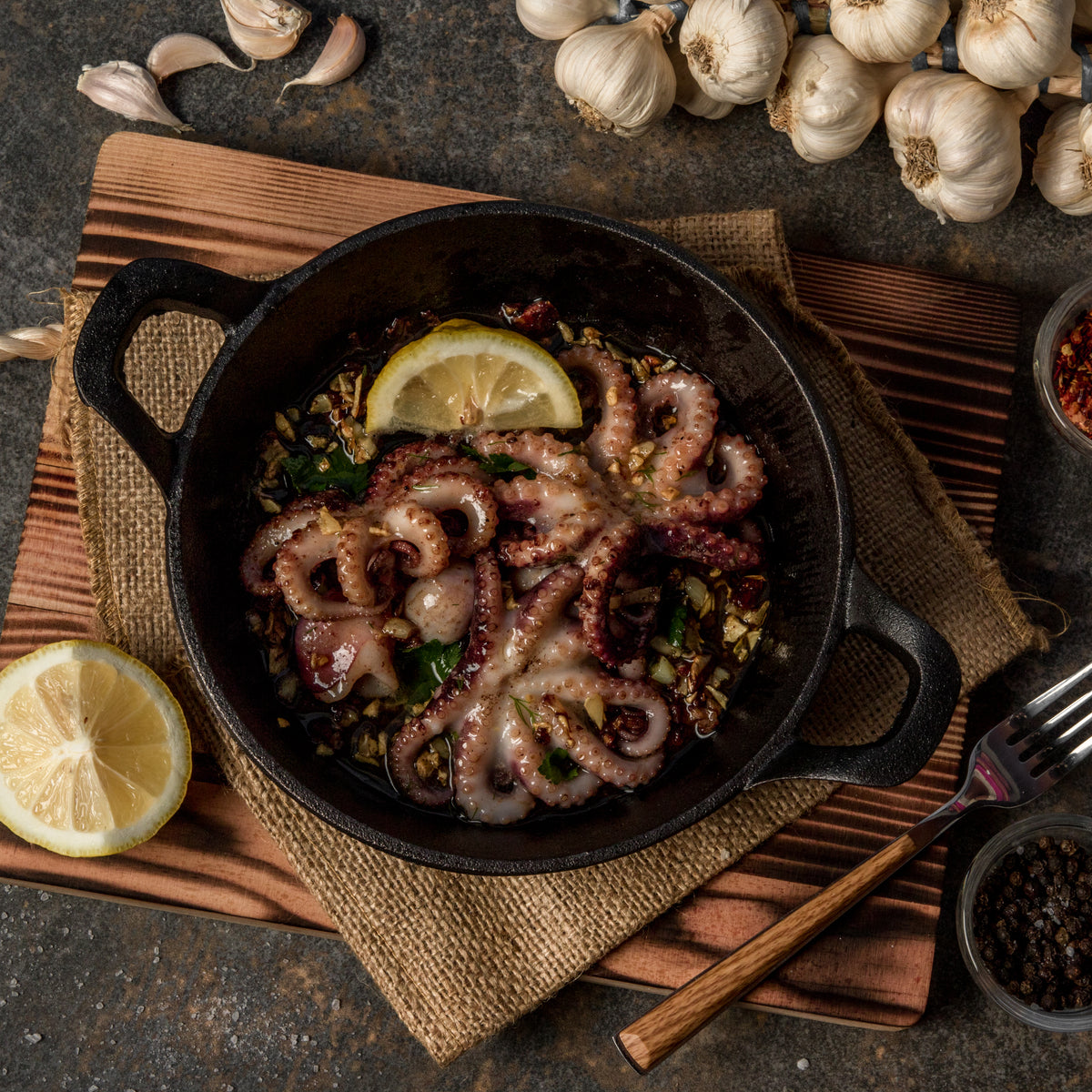 Clean, Fresh Mini Octopus – Ready to Cook | Real Food PH