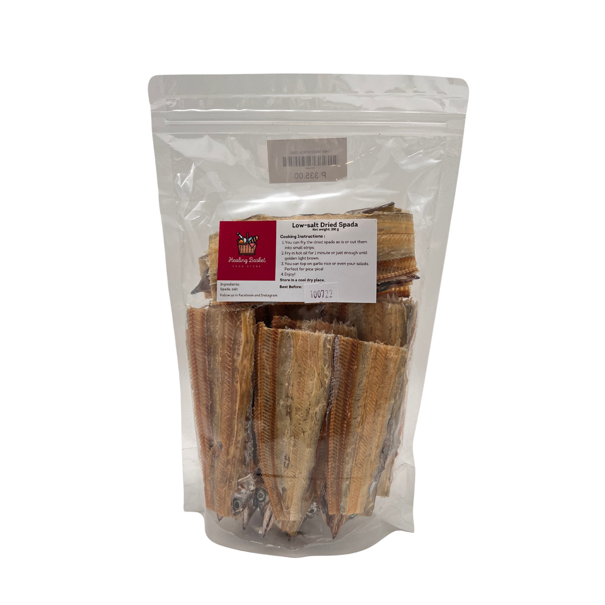 Healing Basket – Low-salt Dried Spada | Real Food PH