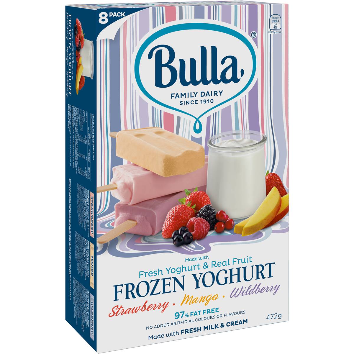 Bulla — Fruit N Yoghurt Variety 8-Pack | Real Food PH