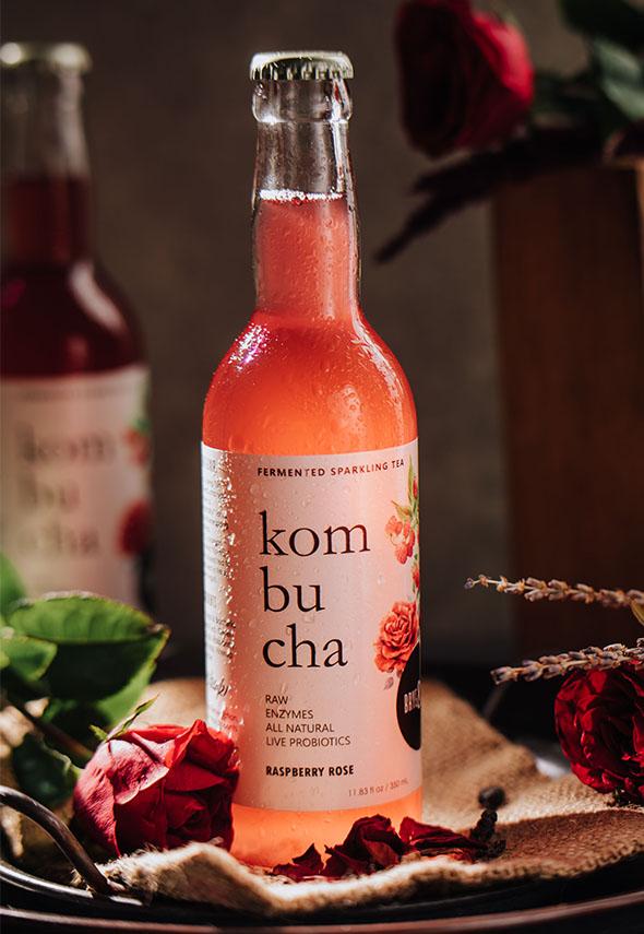 Brye & Brew — Raspberry Rose Kombucha | Real Food PH