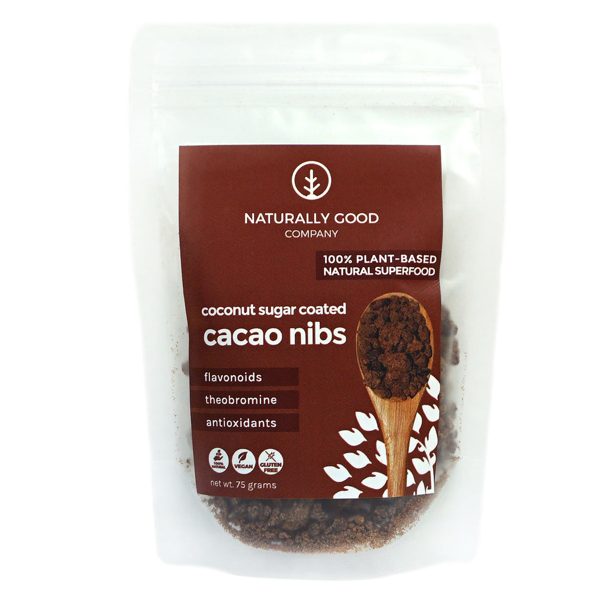 Naturally Good – Coconut Sugar Coated Cacao Nibs | Real Food PH
